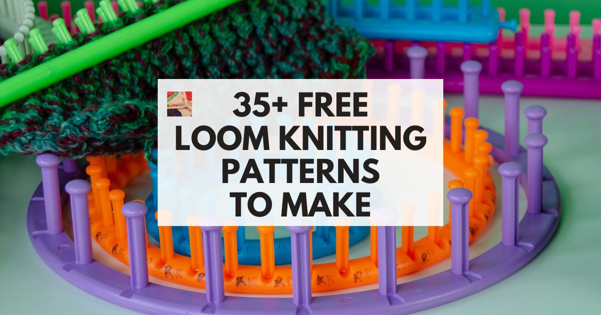 35+ Free Loom Knitting Patterns and Projects | Needlepointers.com