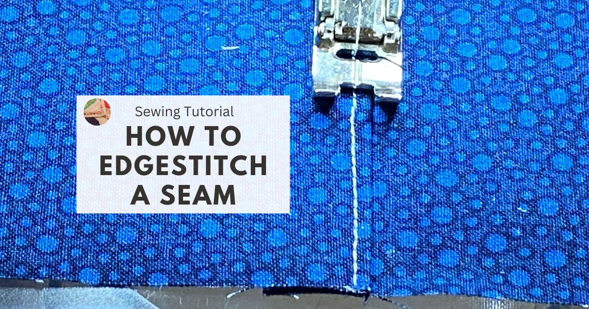 How to Edgestitch | Needlepointers.com