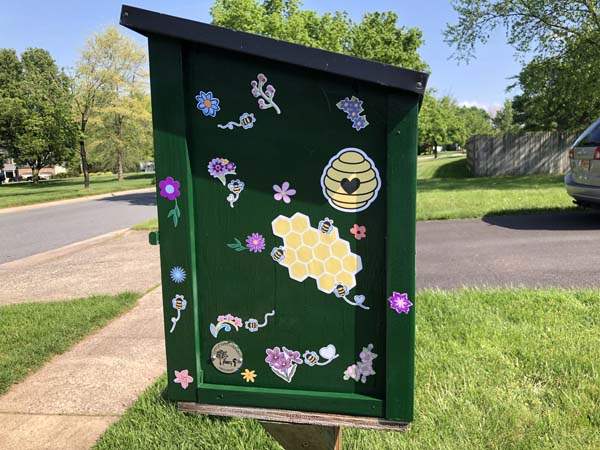 How to Paint and Refresh a Little Free Library | Needlepointers.com