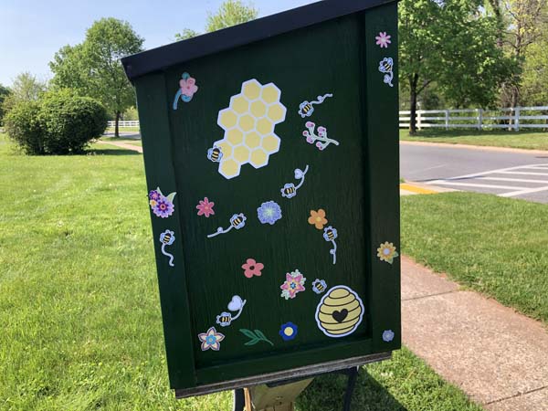 How to Paint and Refresh a Little Free Library | Needlepointers.com
