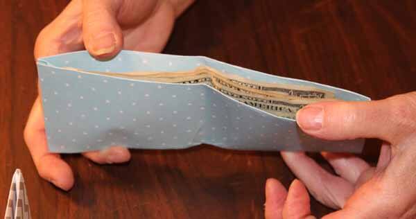 How To Make A Paper Wallet Origami Wallet Needlepointers